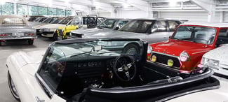 Car Collection at the British Motor Museum