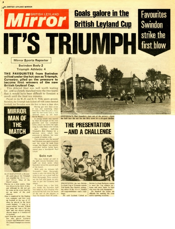 Factor us in: Standard Triumph factory at Canley