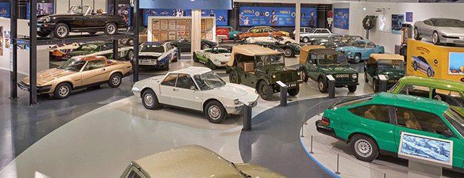 Car Collection at the British Motor Museum