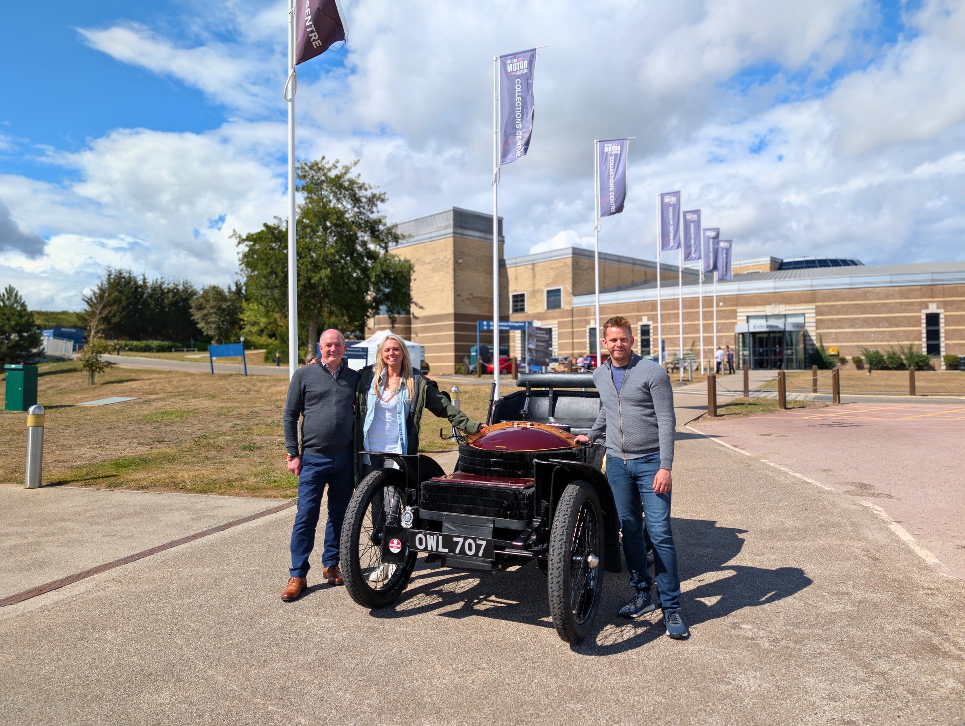 Alex Brundle and Charlotte Vowden to drive for the British Motor Museum ...