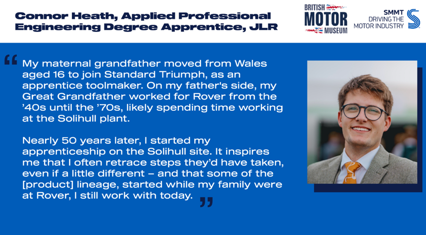 Historic car, future stars – four automotive apprentices win rare ...